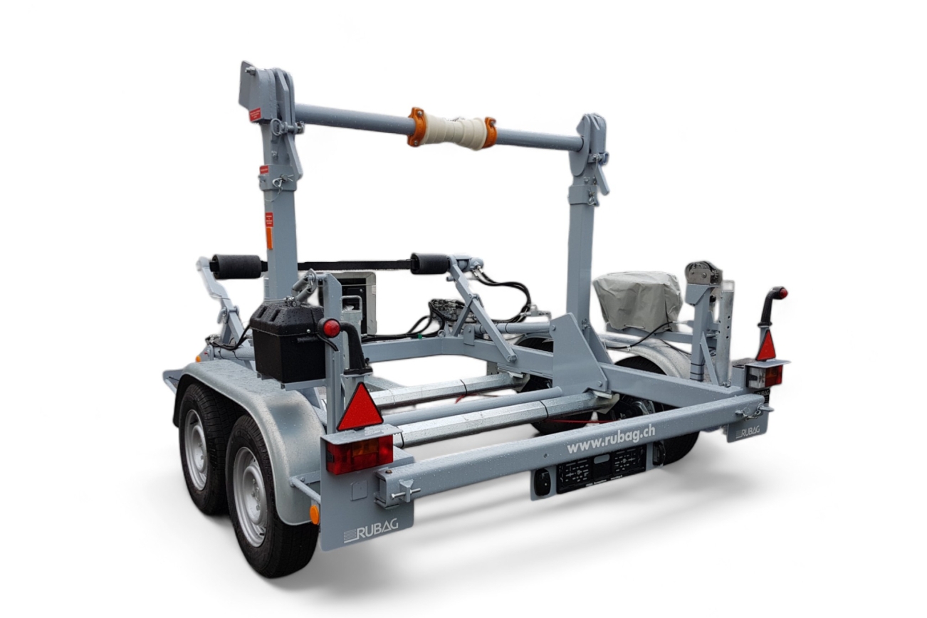 RUBAG cable drum trailer K2700 | RUBAG Construction