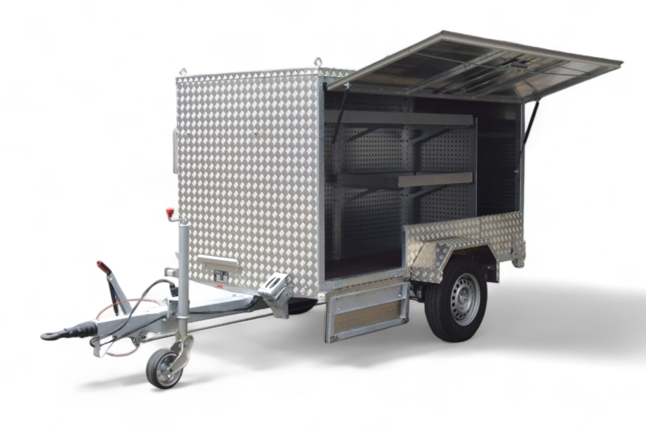 RUBAG tool trailer REBU 200 | RUBAG Construction machines