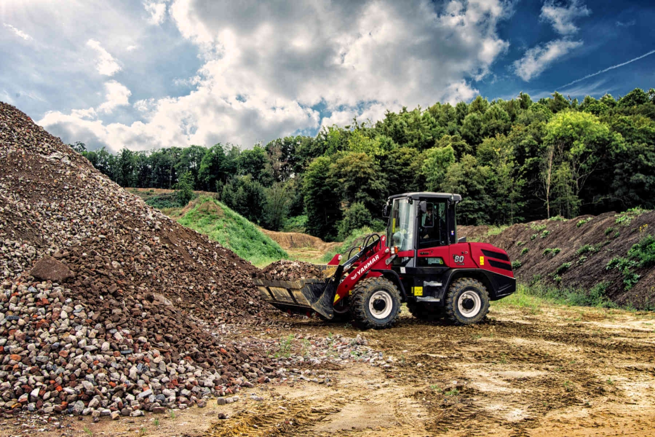 YANMAR V80 wheel loader | RUBAG Construction machines